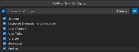 Profiles In Visual Studio Code