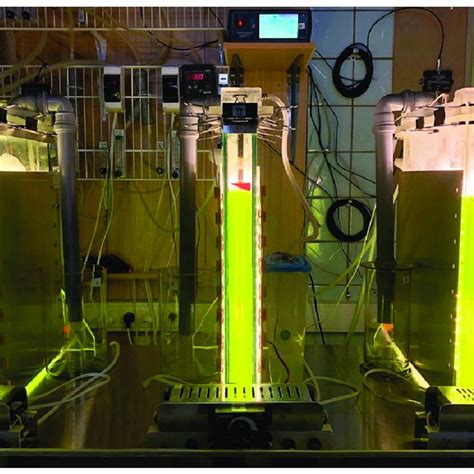 Photograph Of The Three Flat Panel Laboratory Photobioreactors Fp 5 Download Scientific Diagram