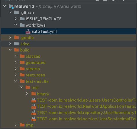 Real World프로젝트 Spring 시작하기3 Autotest Gitaction적용 설명 민석강