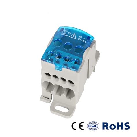 China Unipolar Modular Panel Power Screw Cage Distribution Terminal Block Manufacturers