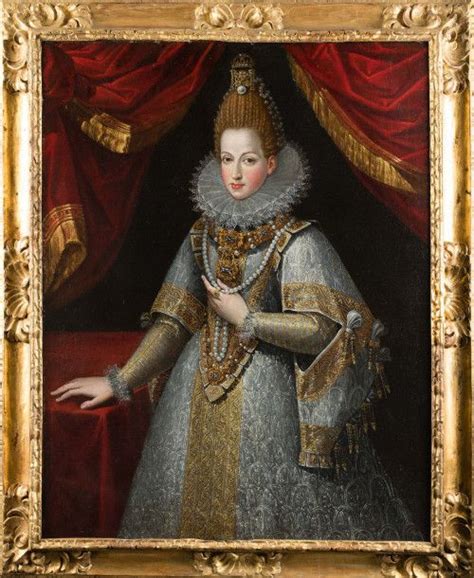 Escuela Española Fles S Xvi Ppios S Xvii Retrato De La Reina