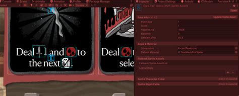 how to adjust link collision box size with sprites in text unity