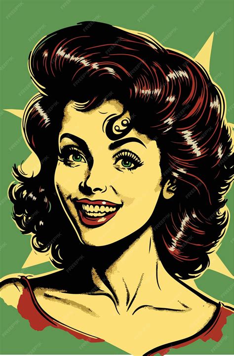 Fille De Santa Pop Art Sexy Pin Up Santa Girlvector Illustration Pour