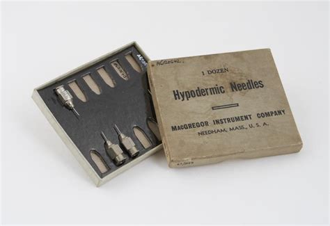 Four Hypodermic Needles Science Museum Group Collection