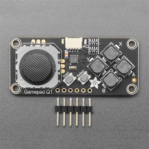 adafruit mini i2c gamepad with seesaw stemma qt qwiic the pi hut