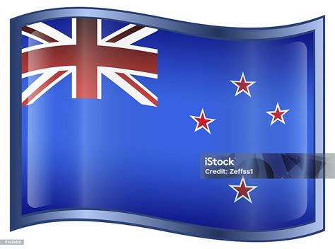 뉴질랜드 플랙 아이콘크기 흰색 바탕에 흰색 배경 0명에 대한 스톡 벡터 아트 및 기타 이미지 0명 국기 기 Istock