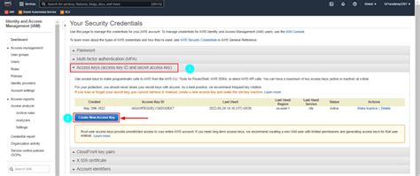 How To Create Access Keys And Secret Keys In AWS