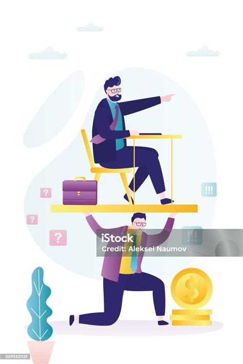 회사 내 위계질서 사무실 내 괴롭힘과 비난 보스 작업을 완료하려는 노동자 남자 상사를 데리고 다니는 직장인 열심히 일하고