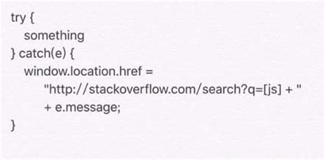 Stackoverflow My Algorithm For Errors DevRant