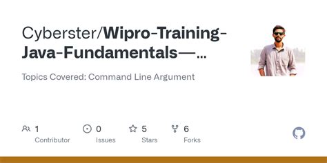 GitHub Cyberster Wipro Training Java Fundamentals Assignments For Language Basics Topics