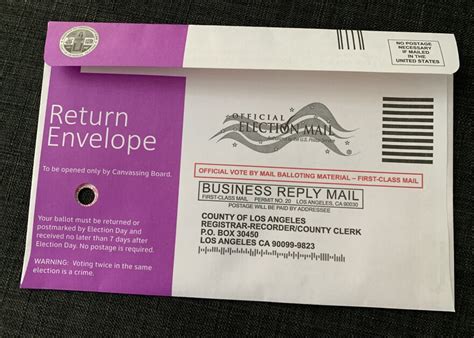 How Holes On Mail In Ballot Envelopes Help Election Workers Laist