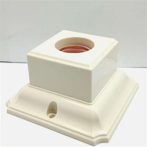 Jual Fiting Plafon Segi E 27 Tempat Dudukan Lampu Kotak Broco 1210
