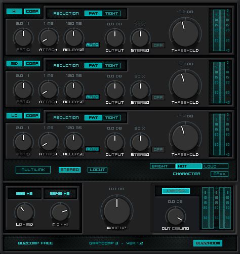 Buzcomp Free Grancomp3 Free Compressor Dynamic Effect Plugin Vst Warehouse