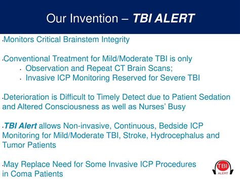 Ppt Tbi Alert An Icp Monitor Powerpoint Presentation Free Download