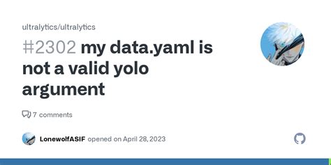 My Data Yaml Is Not A Valid Yolo Argument Issue Ultralytics Ultralytics GitHub