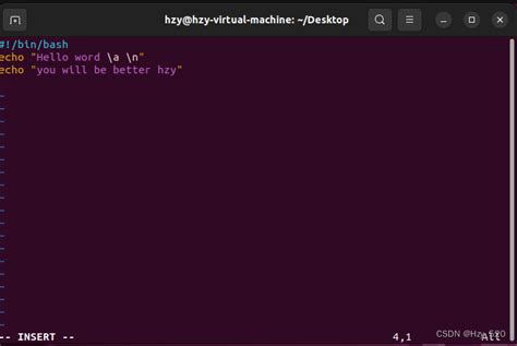 Linux编写脚本 Hello Wordlinux脚本编写教程 Csdn博客