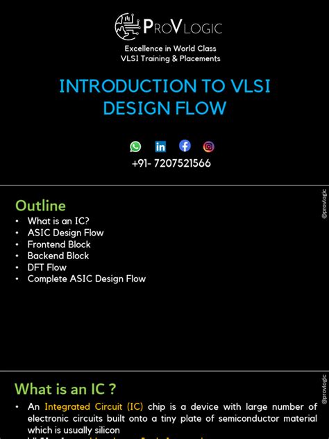 Asic Design Flow Prov Logic Pdf Integrated Circuit Hardware