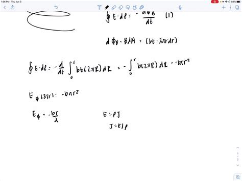 A Thin Circular Disk Of Radius A Thickness D And Conductivity σis