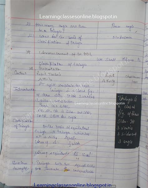 Classification Of Triangle Math Lesson Plan Artofit