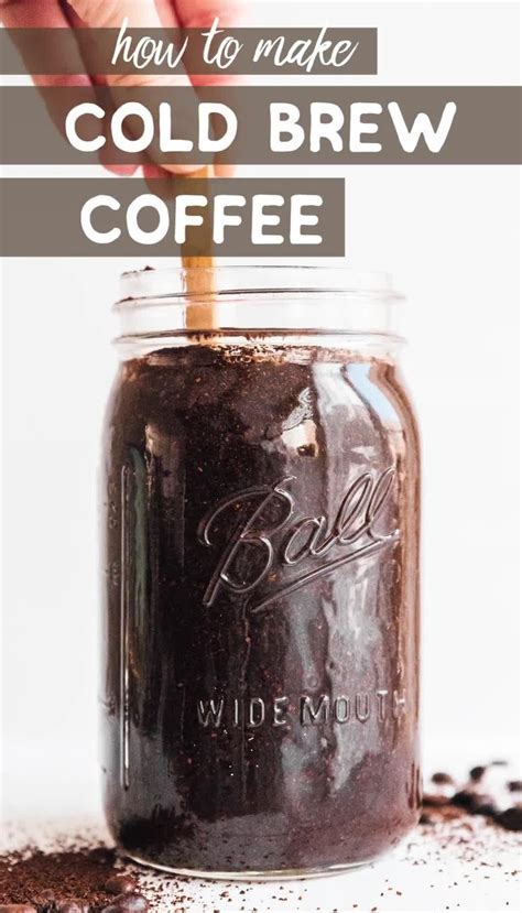 Cold brew coffee – Artofit