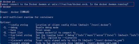 Cannot Connect To The Docker Daemon At Unixvarrundockersock Is