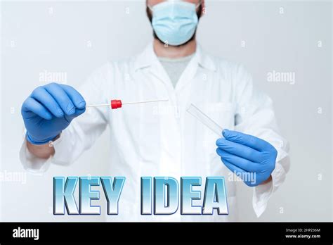 Writing Displaying Text Key Idea Business Overview Exceptional Or Vital Thought Or Suggestion