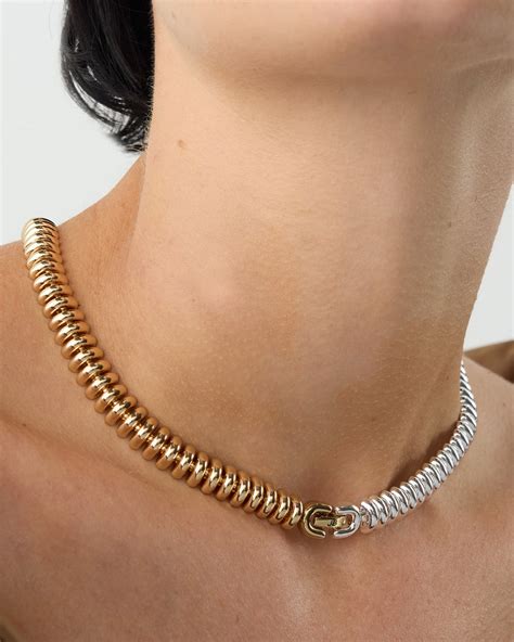 Sofia Choker Two Tone Jenny Bird