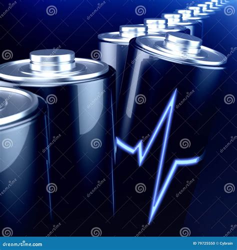 Electrical Energy And Power Supply Source Concept Stock Illustration