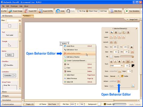 Foreui Interactive Simulation