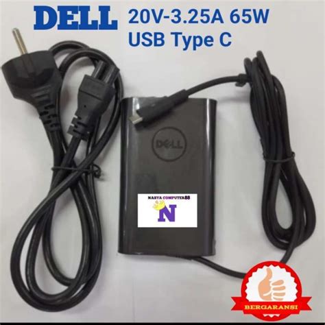 Promo Adaptor Charger Laptop Dell Latitude Xps W Type Usb C V A W Diskon Di Seller