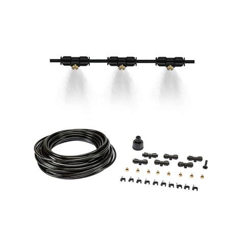 Kit Irrigazione A Goccia 15 M Con Nebulizzatori Per Esterni Avilia Home