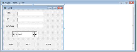 Menggabungkan Visual Basic Dengan Database Ms Acces Part 1