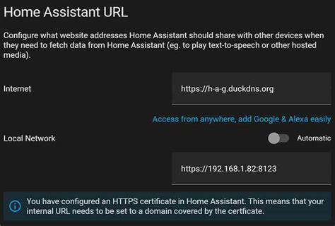 Opening Up Home Assistant To The Internet With Duck DNS