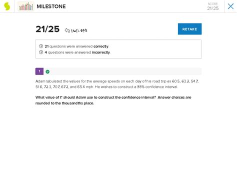 Sophia Intro To Statistics Unit 2 Milestone 2 1 Select The Statement That Correctly Describes