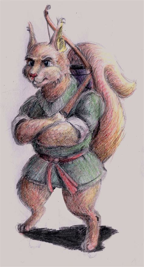 Redwall Squirrel By Dekabristmouse On Deviantart