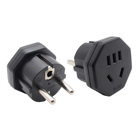 热通用插头适配器引脚插座类型e 世界旅行插头 全球旅行适配器美国cn转2欧盟德国5引脚商用 Buy 插头适配器，世界旅行适配器，通用适配器 Product On
