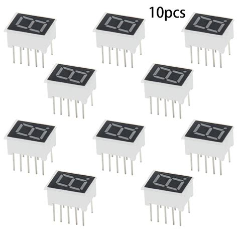 1 ~ 20 Pcs 1 Bit Common Cathode Anode Led Display Vicedeal