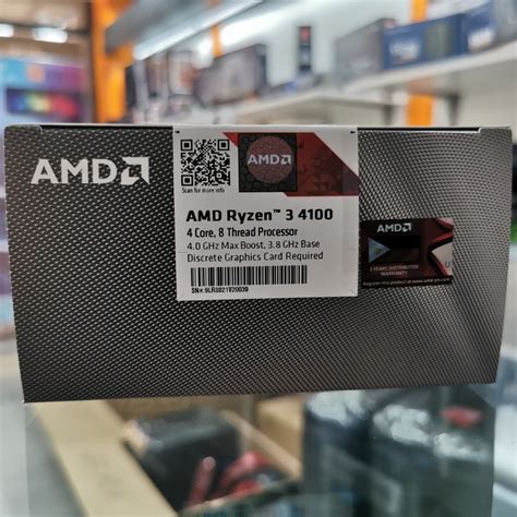 Amd Ryzen 3 4100 4c 8t Amd Phil Unit On Carousell