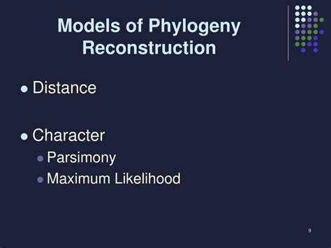 Ppt Phylogeny Reconstruction Powerpoint Presentation Free Download