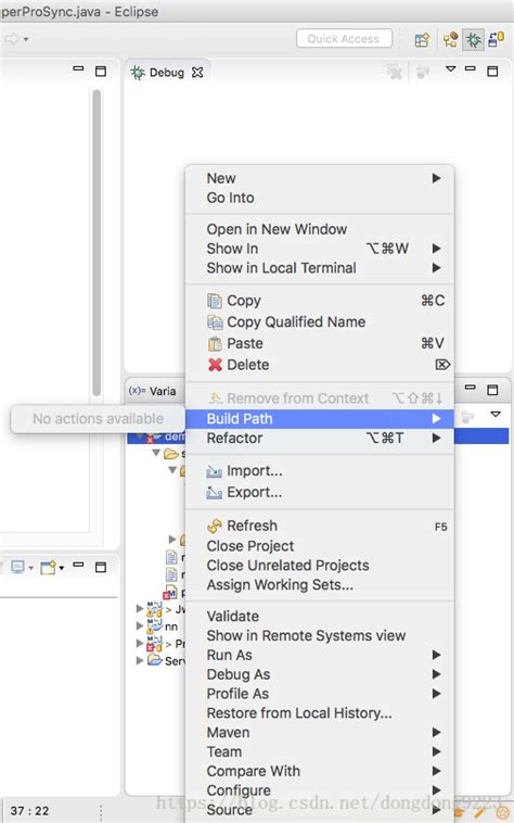 Eclipse中import进project后，出现“没有build Path或build Path为灰色不可编辑”问题的解决eclipse