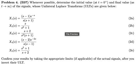 Problem E A Stable Causal LTI System L Has Chegg Com