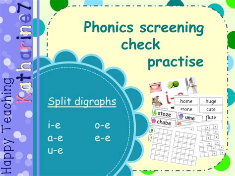 Split Digraphs Practise Phonics Digraph Phonics Reading