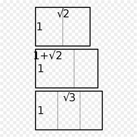 Gold Square Root Of 2 And Square Root Of 3 Rectangles Square Root Of Rectangle Hd Png Gold Square Root Of 2 And Square Root Of 3 Rectangles Square Root Of Rectangle Hd Png