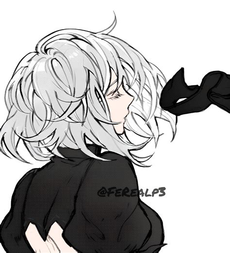 B Nier Automata Nier Automata Nier Series Highres Girl Black Blindfold Black Dress