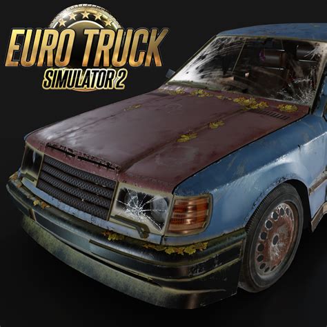 Artstation Euro Truck Simulator 2 Abandoned Sedan