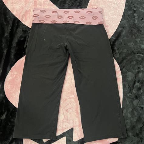 Rare Vintage Victorias Secret Pink Low Rise Fold Depop