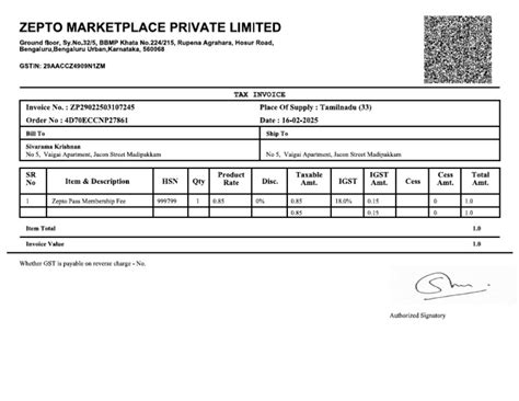 Mouse Invoice Pdf