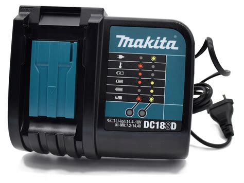 Makita DC18SD Ładowarka Do Akumulatorów LXT 12V 14,4V 18V Oryginał ...