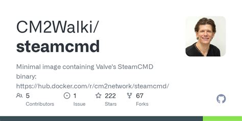 Github Cm2walkisteamcmd Minimal Image Containing Valves Steamcmd Binary Hubdocker