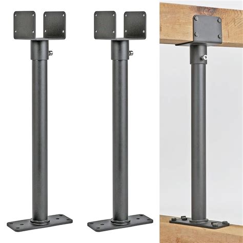 Jkung 12pcs Roof Riser Brackets Rustproof Corrosion Resistant Saddle